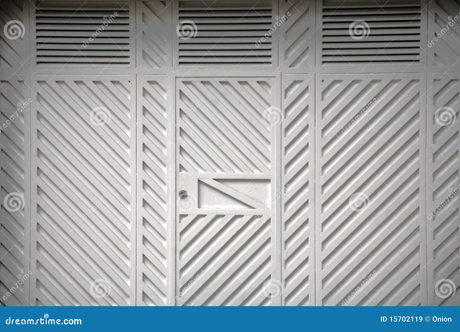 Closed metal gate stock image. Image of metal, reinforced - 15702119