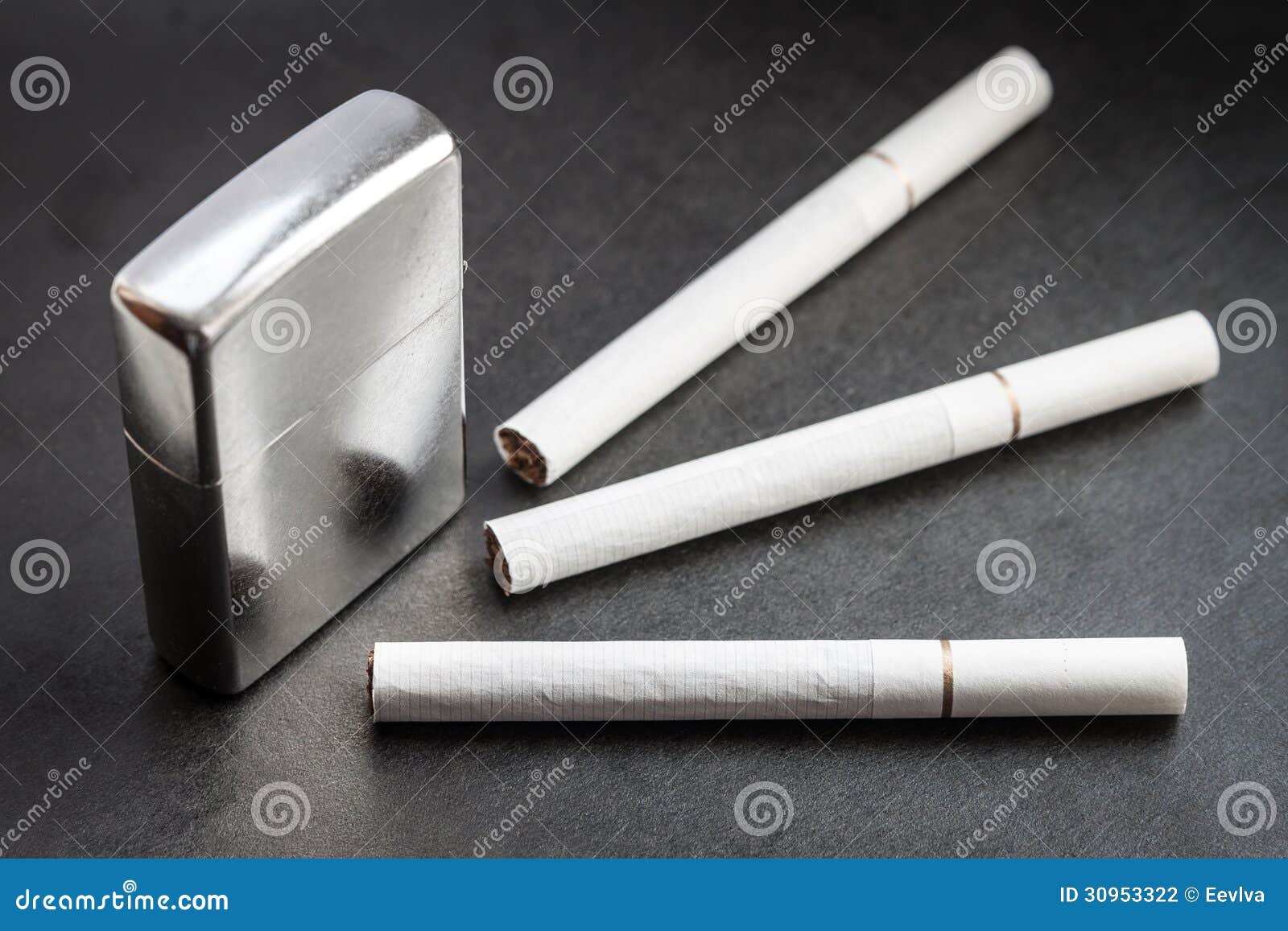 Joint Cigarettes Hand Rolled In Row Tobacco Stock Photography ...