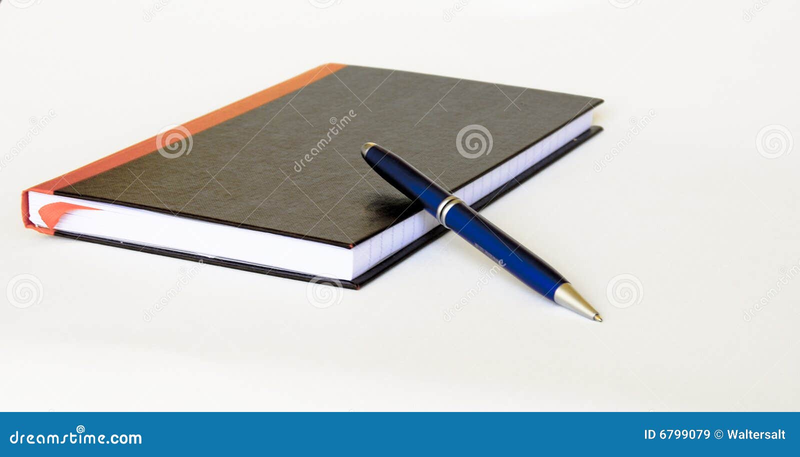 Closed note book and pen stock image. Image of back, knowledge - 6799079