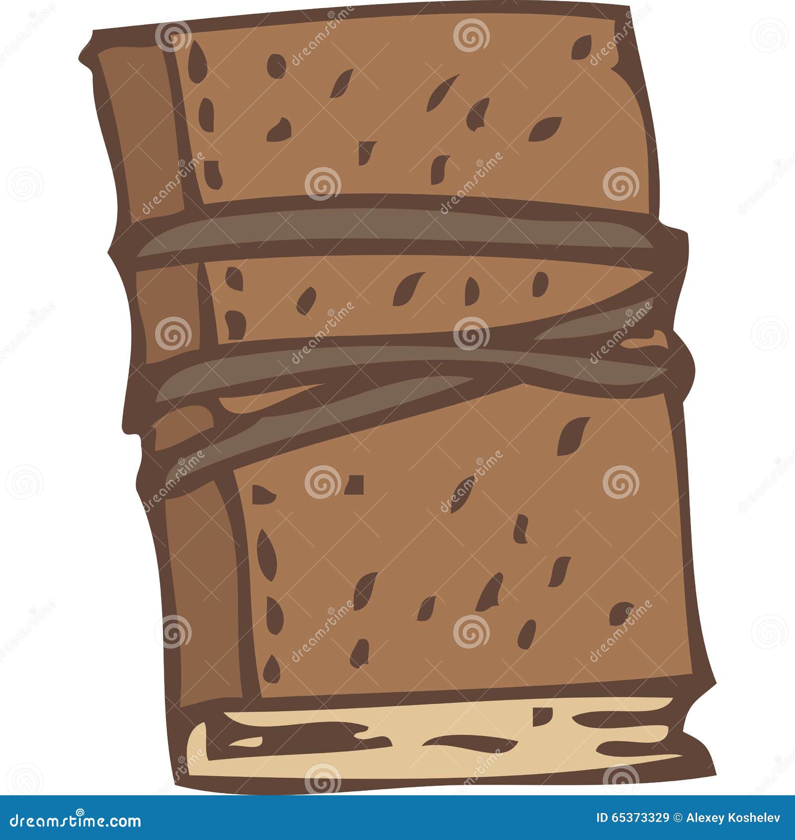 Private Diary Cartoon Vector | CartoonDealer.com #38956815