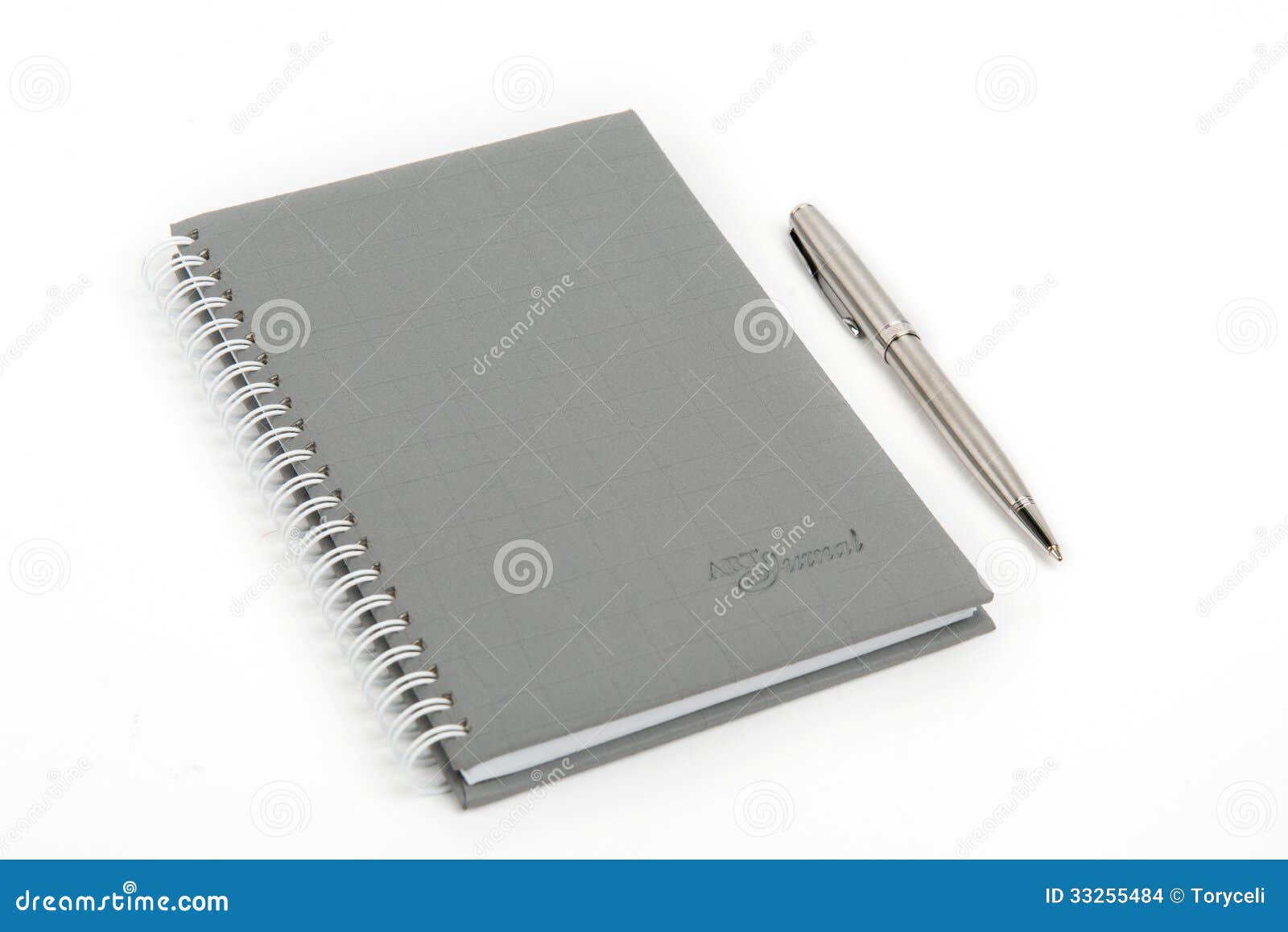 Closed notebook with pen stock photo. Image of diary - 33255484