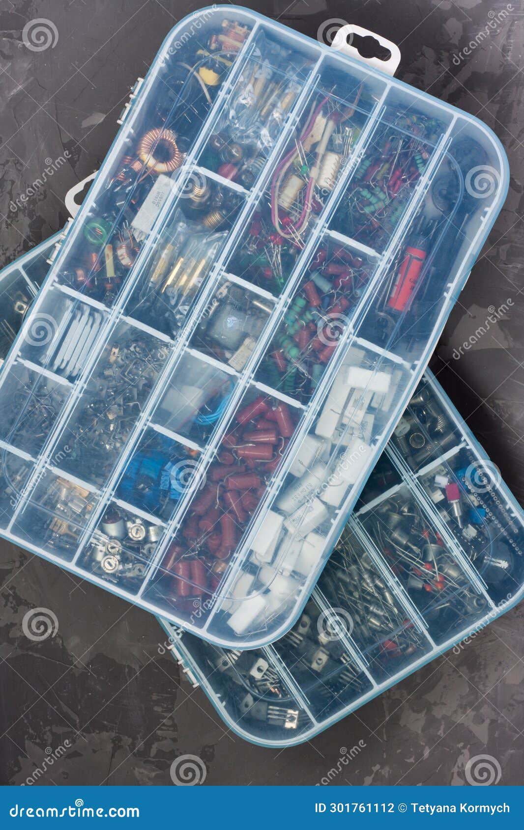 Organizer for Storing Various Electronic Components and Equipment on ...