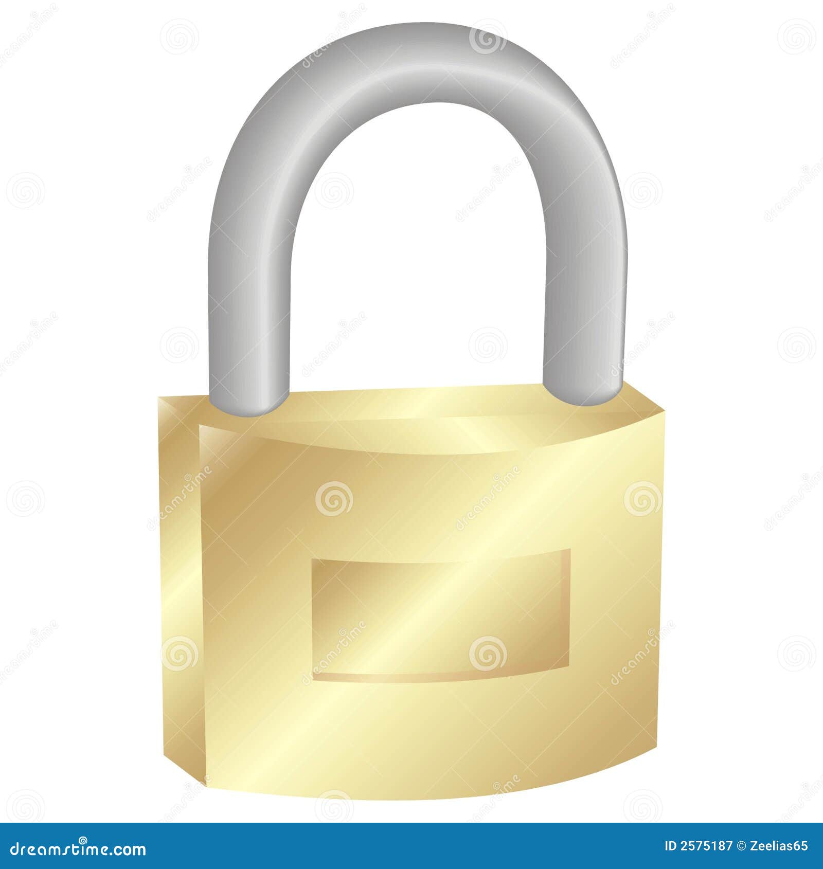 Closed Padlock On Digital Background, Cyber Security Vector ...