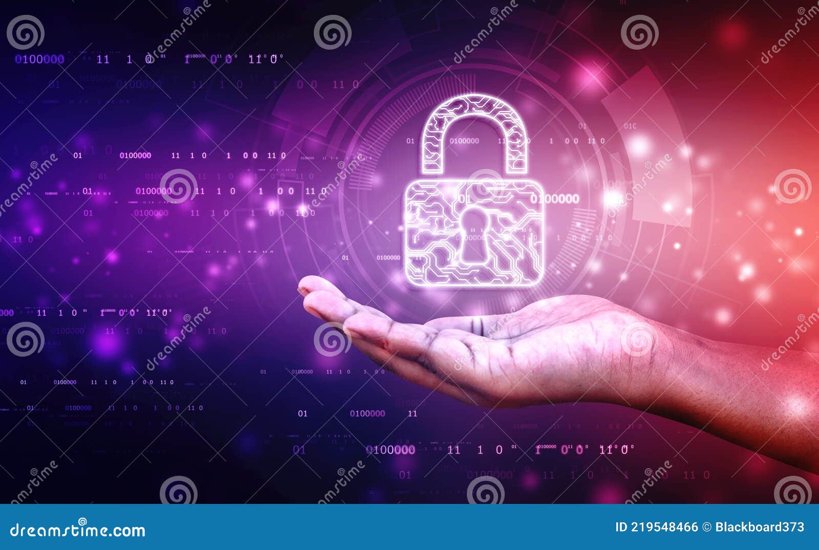 Hand Holding Lock, Cyber Security and Safety Information, Technology ...