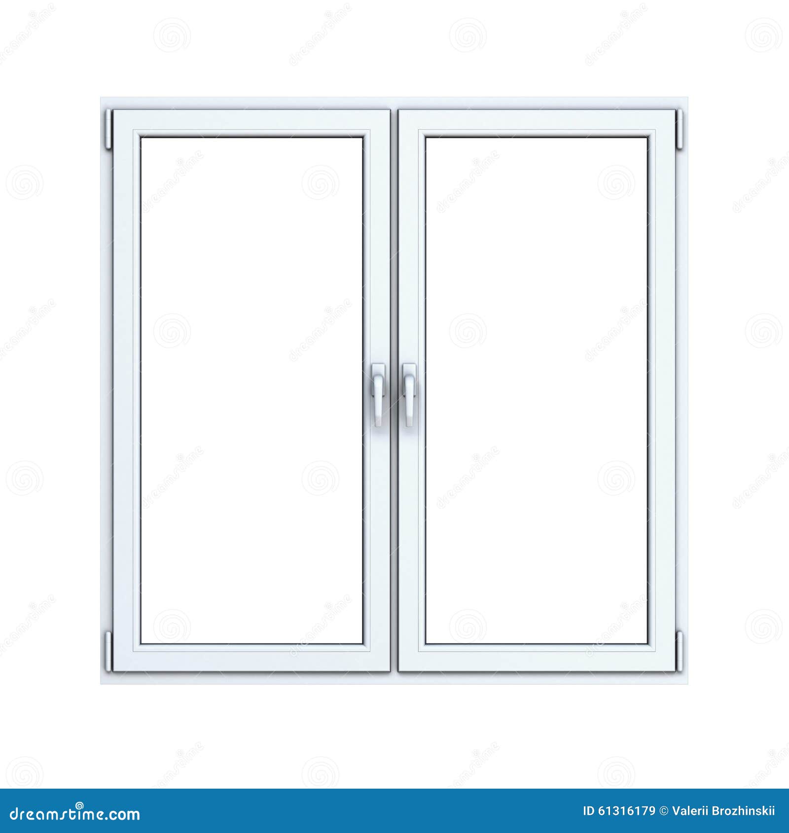 Closed plastic window stock illustration. Illustration of atmosphere ...