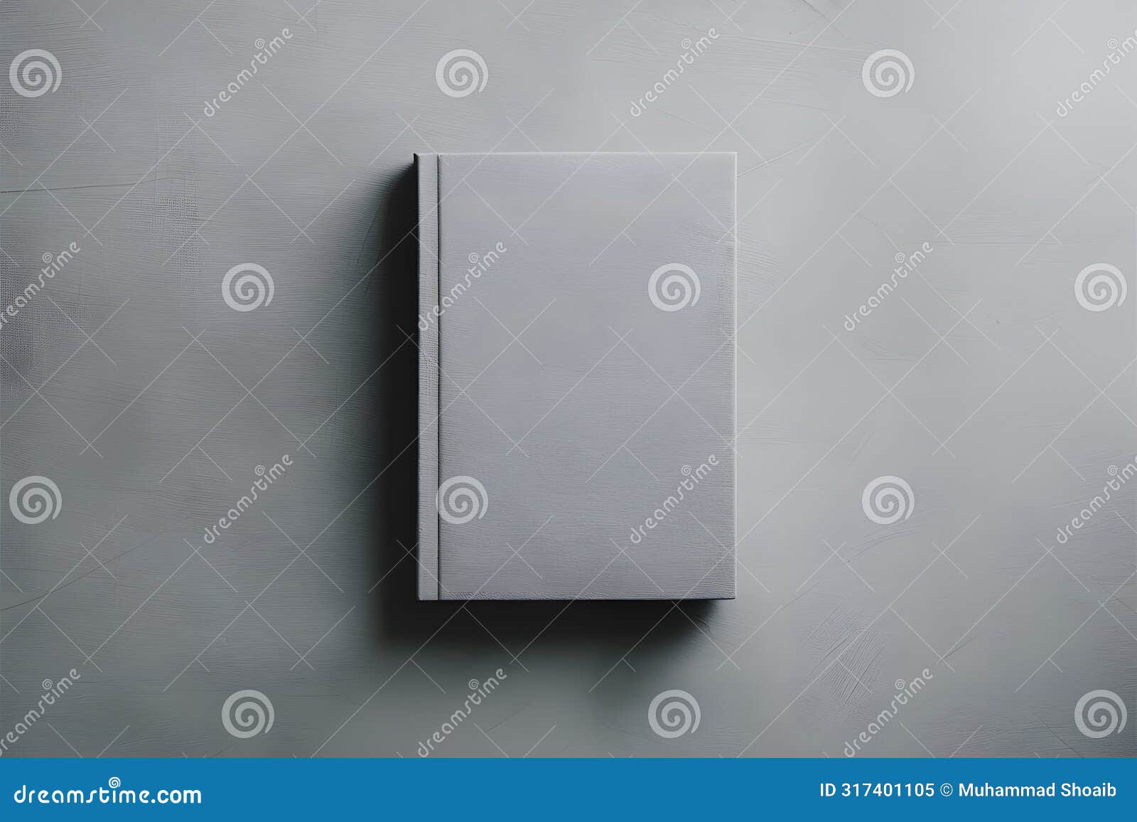 Closed Rectangular Object on Light Gray Background, Possibly a Simple ...