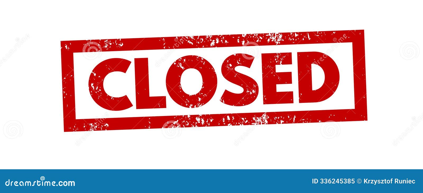 Closed Rectangular Stamp. Vector Illustration | CartoonDealer.com ...