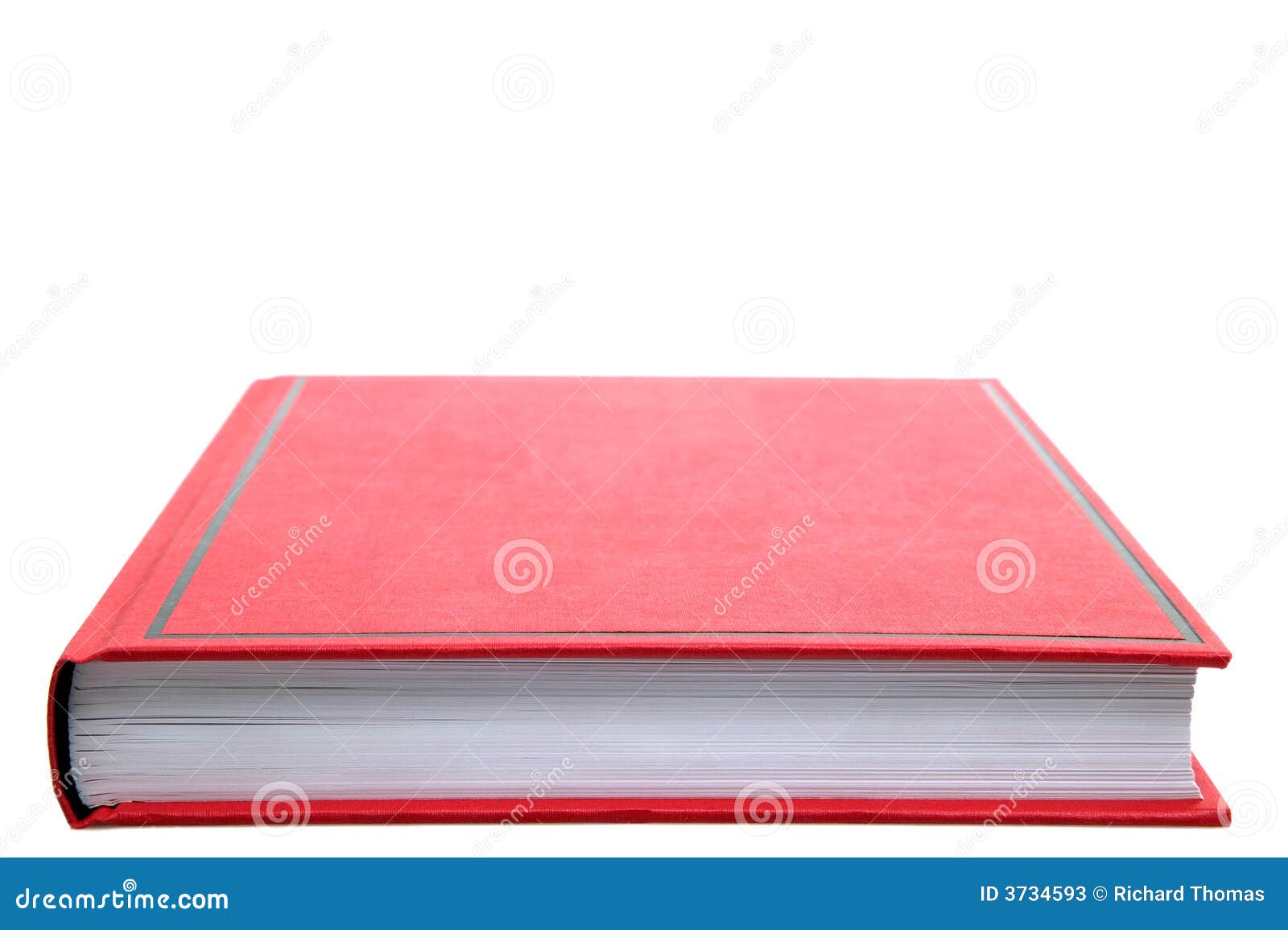 Closed Red book. stock image. Image of book, literature - 3734593
