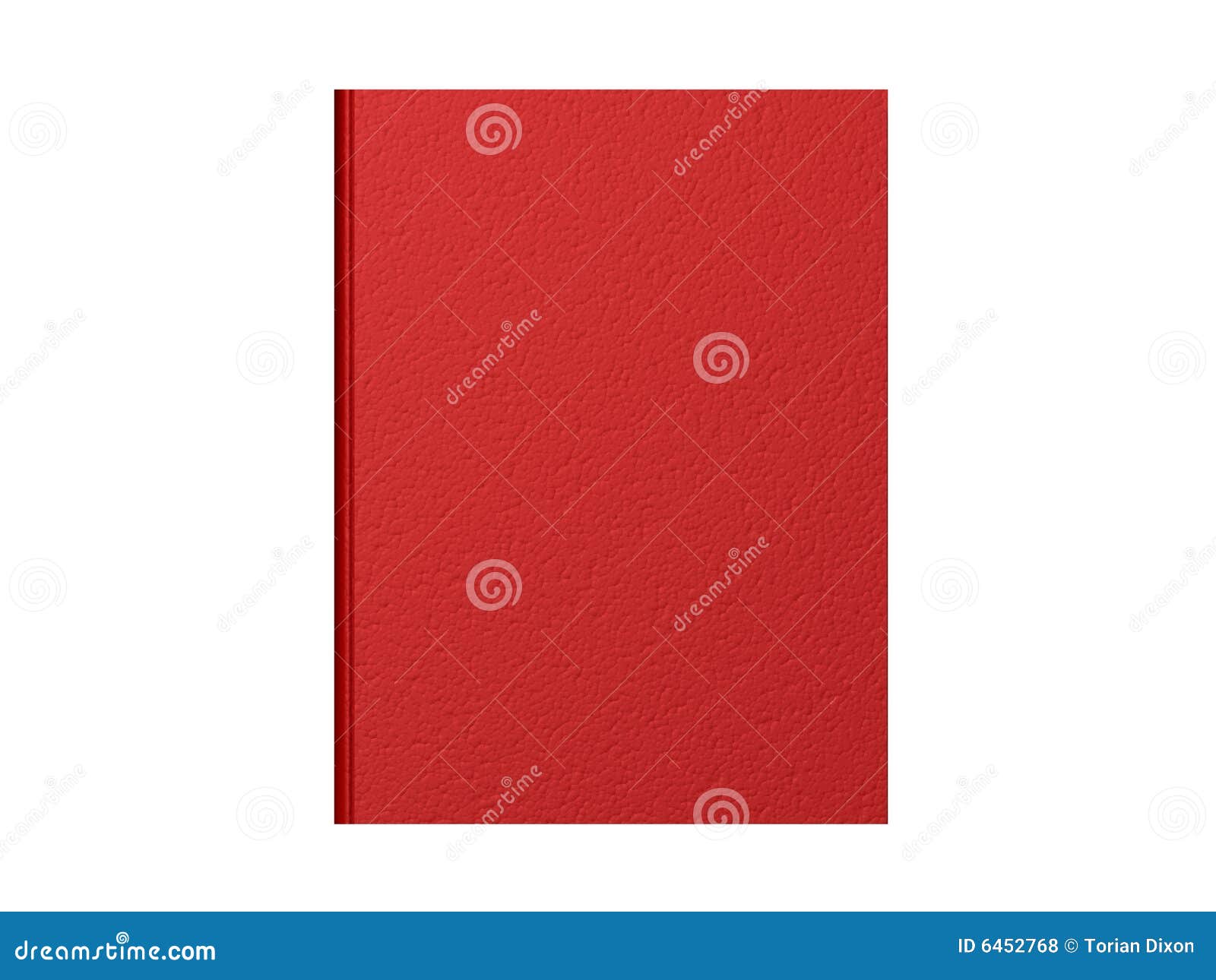 Closed Red Book stock illustration. Illustration of volume - 6452768