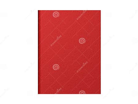Closed Red Book stock illustration. Illustration of volume - 6452768