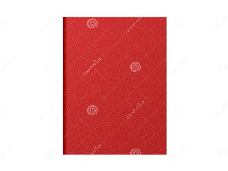 Closed Red Book stock illustration. Illustration of volume - 6452768