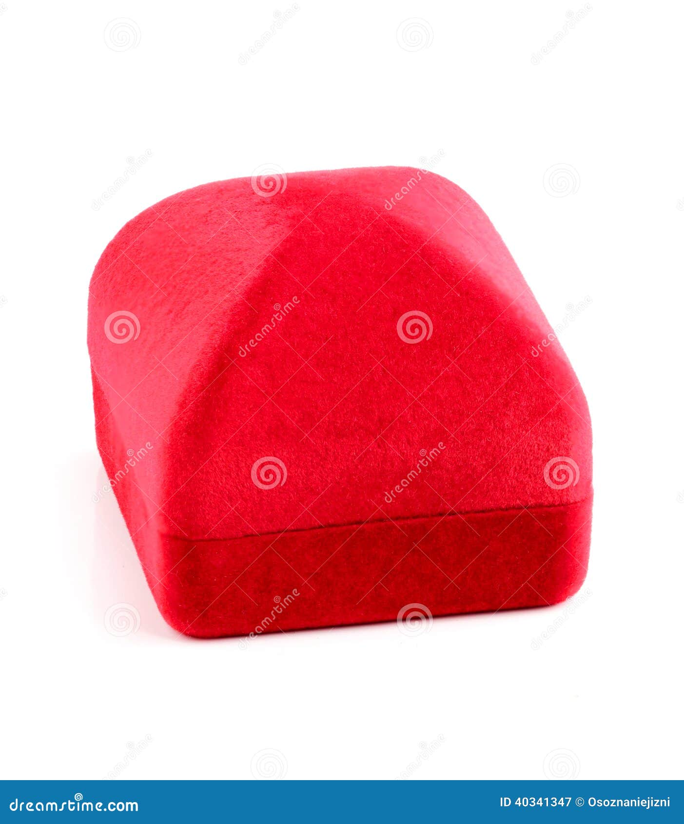 Closed red jewel box. stock image. Image of gold, jewel - 40341347