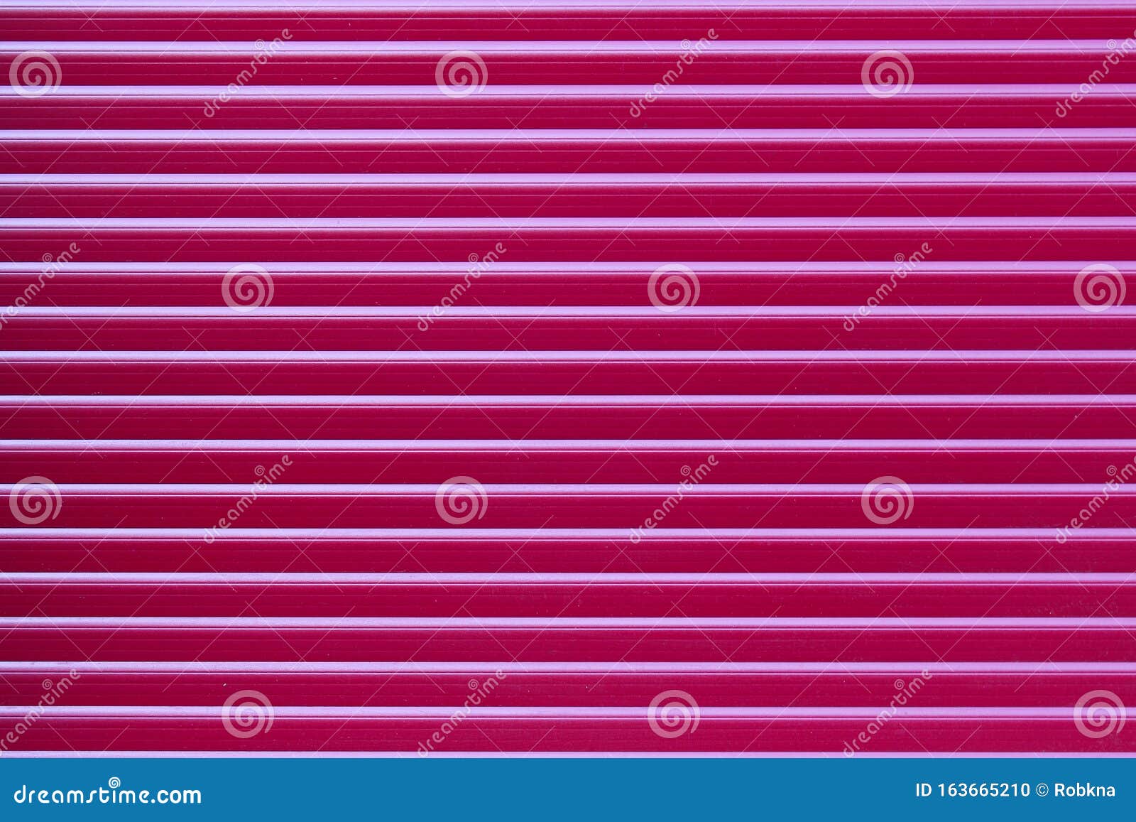 Closed Red Roller Shutter for Background Stock Photo - Image of color ...