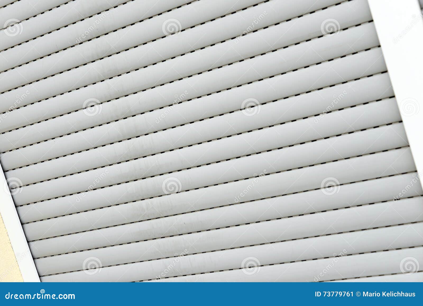 Closed roller shutter stock image. Image of apartment - 73779761