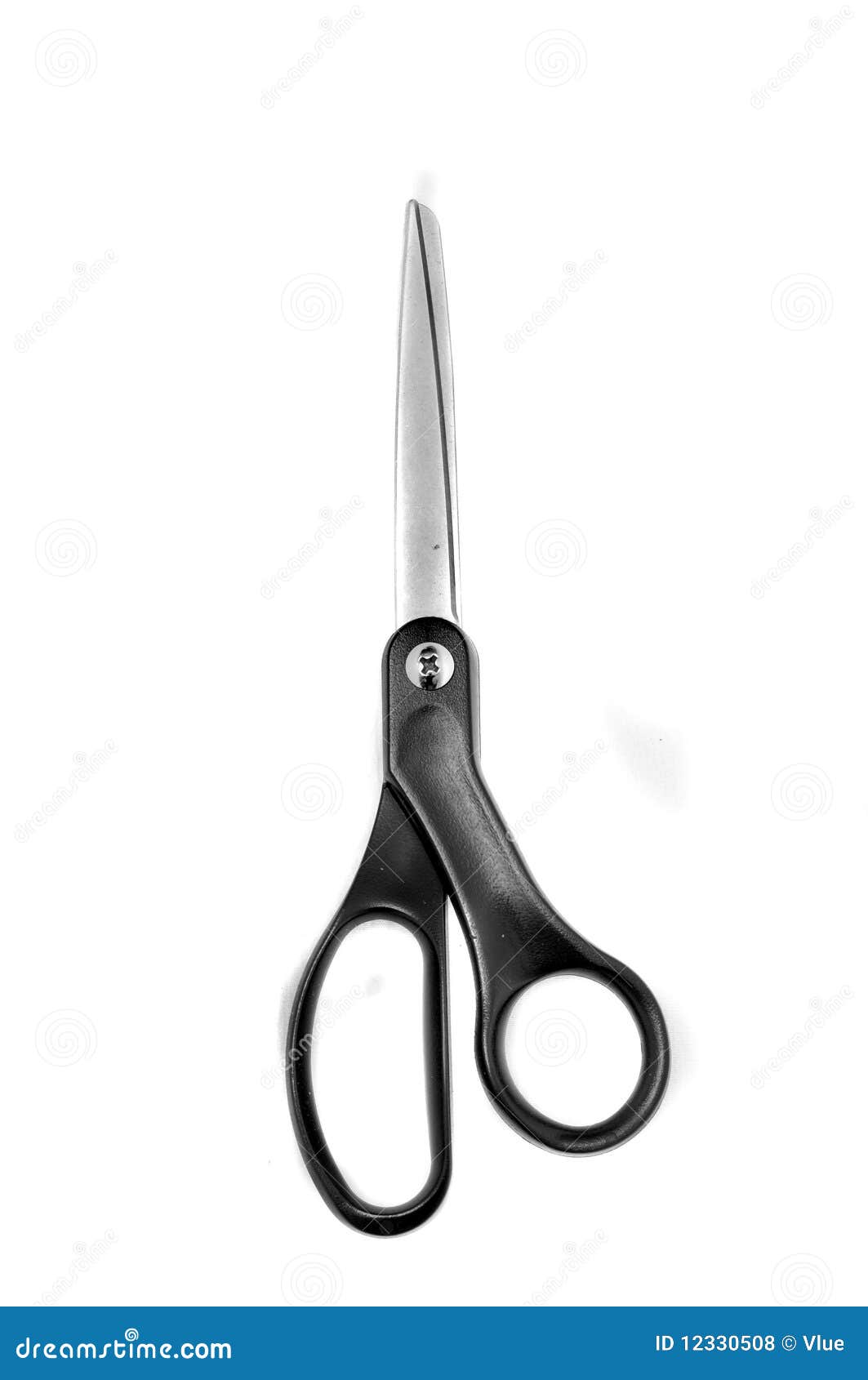 Closed Scissors stock photo. Image of isolated, paper - 12330508