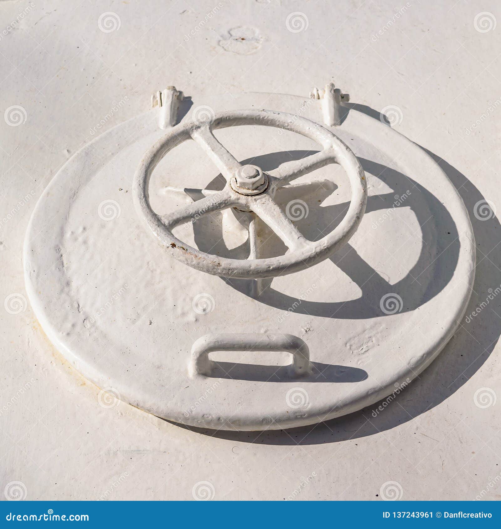 Closed Ship Hatch stock image. Image of steel, window - 137243961