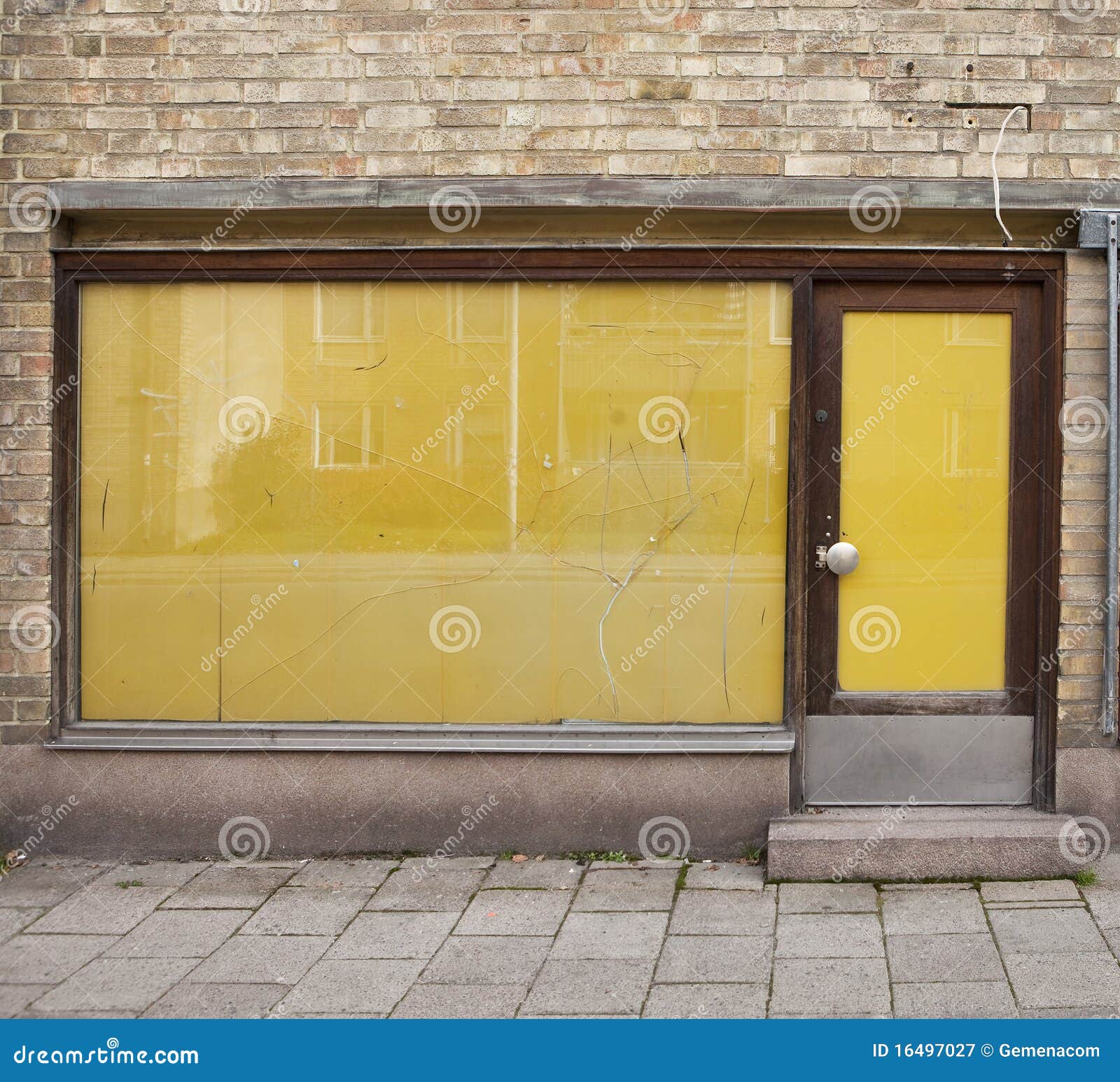 Closed shop stock image. Image of structure, reflection - 16497027