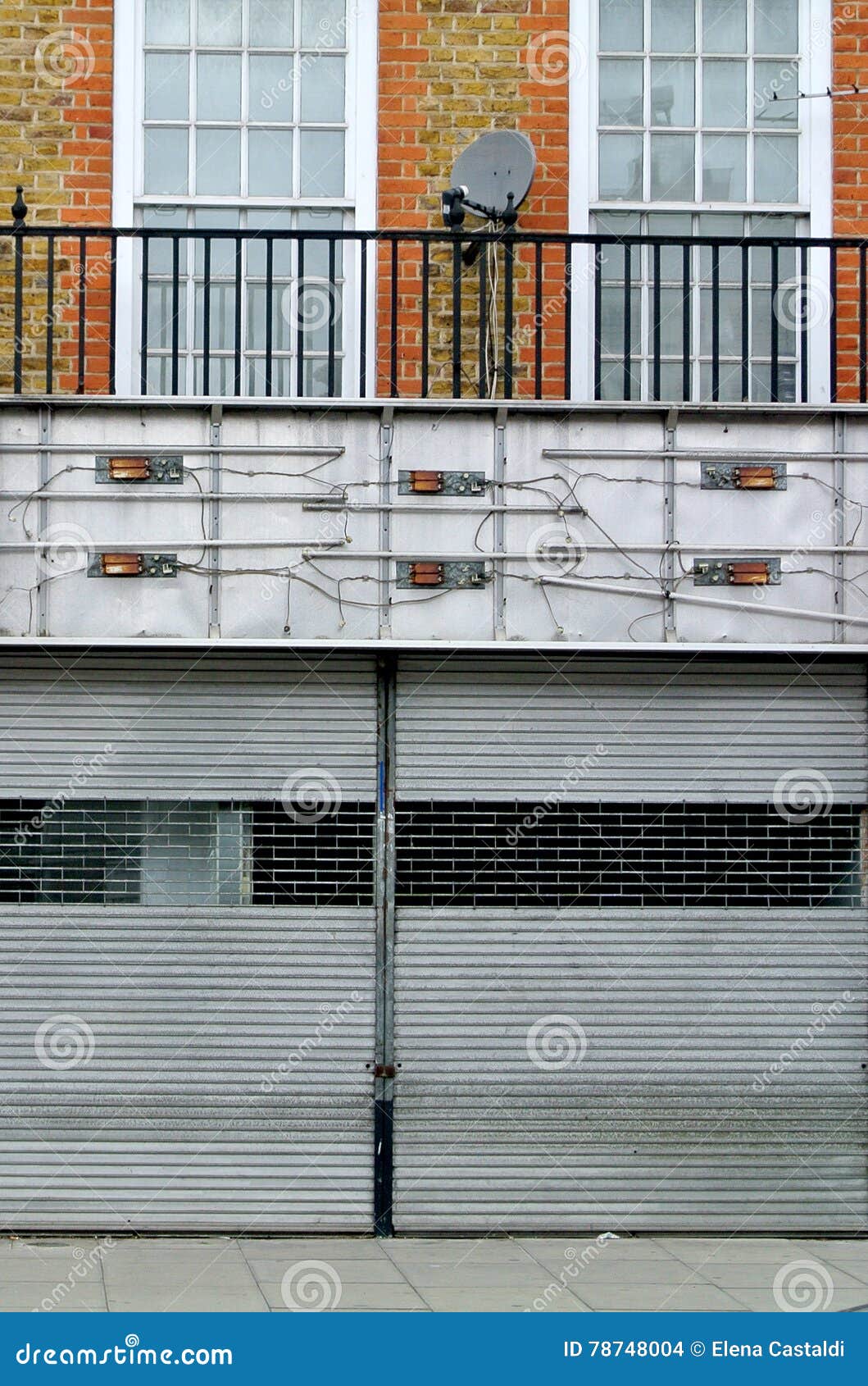 Closed shop stock photo. Image of failed, front, facade - 78748004