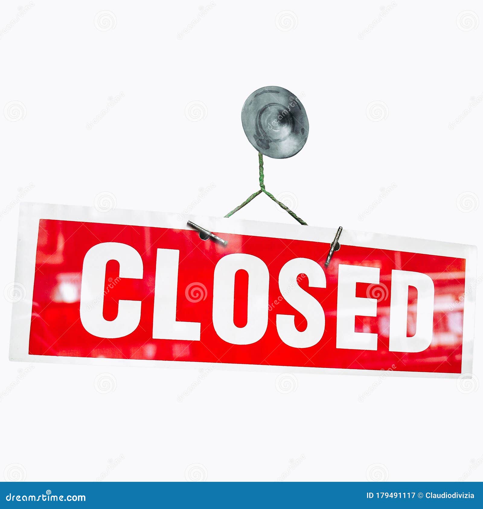 Closed shop sign stock image. Image of window, road - 179491117