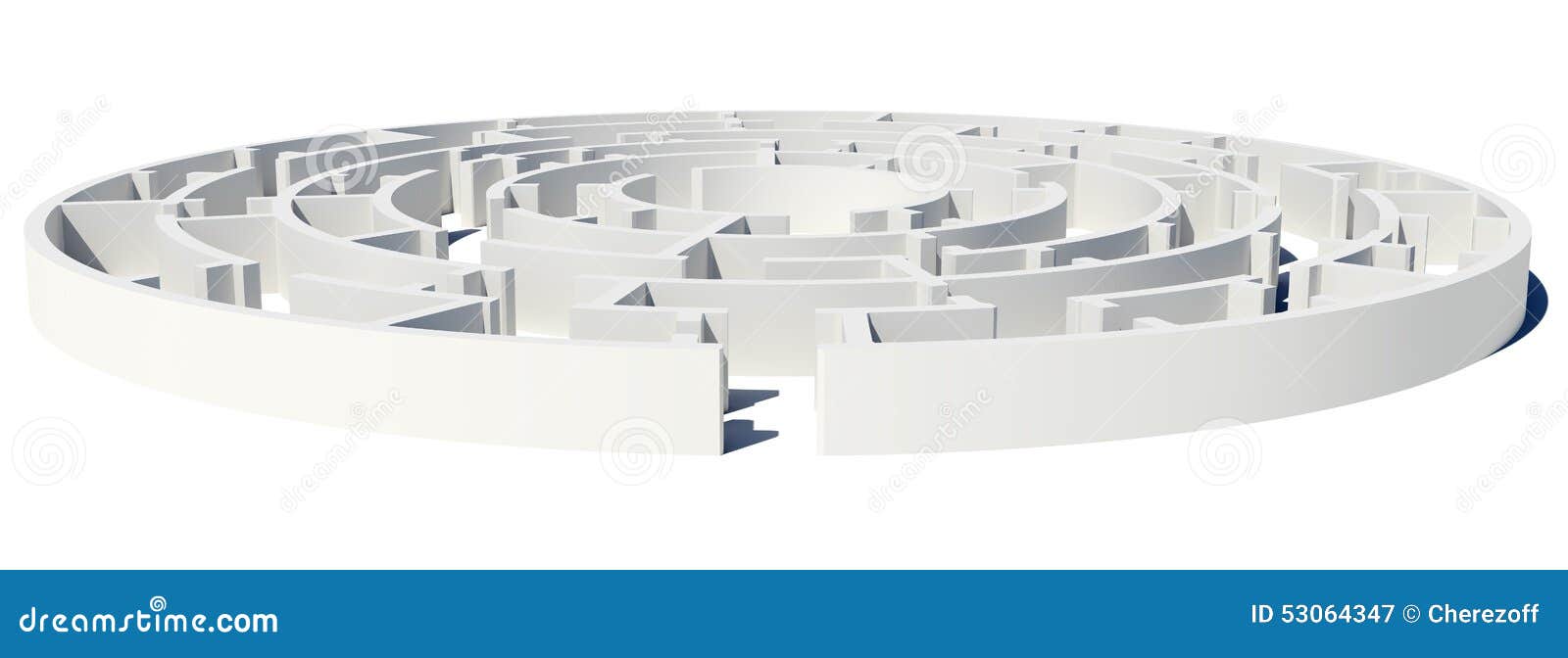 Top View Maze. Vector Aerial View Hedge Labyrinth | CartoonDealer.com ...