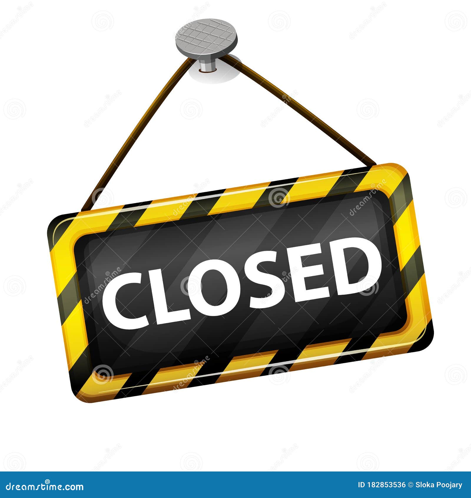 Closed Board Stock Illustrations – 5,515 Closed Board Stock ...