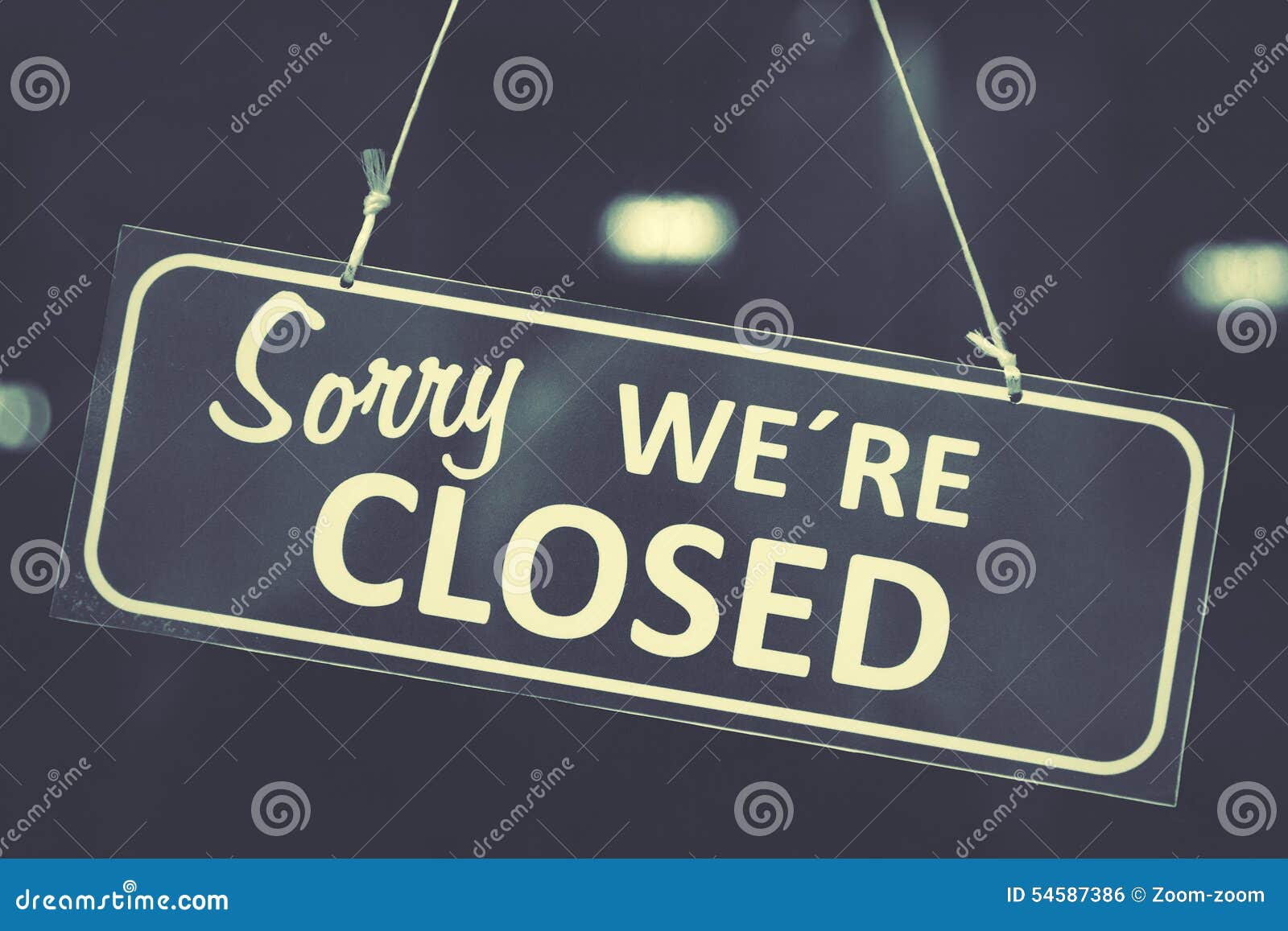 Closed sign stock photo. Image of banner, concept, commercial - 54587386