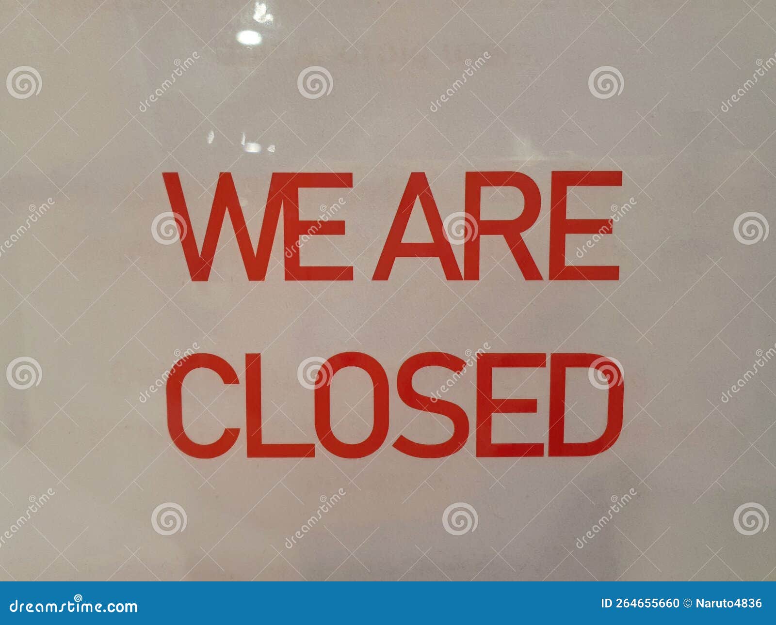 We are closed signage stock photo. Image of hours, object - 264655660