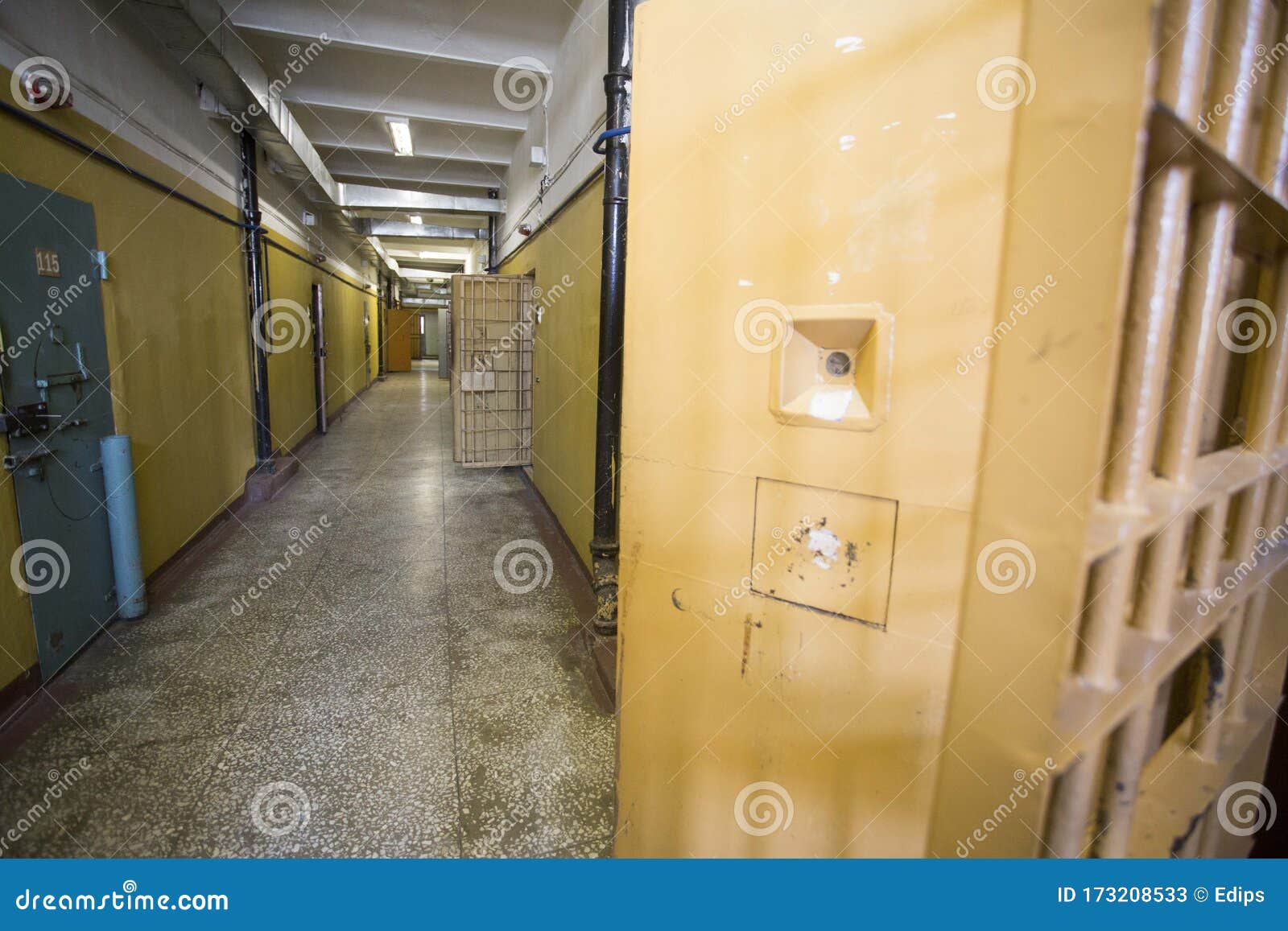 Soviet Time Prison in Riga, Latvia Stock Image - Image of detained ...