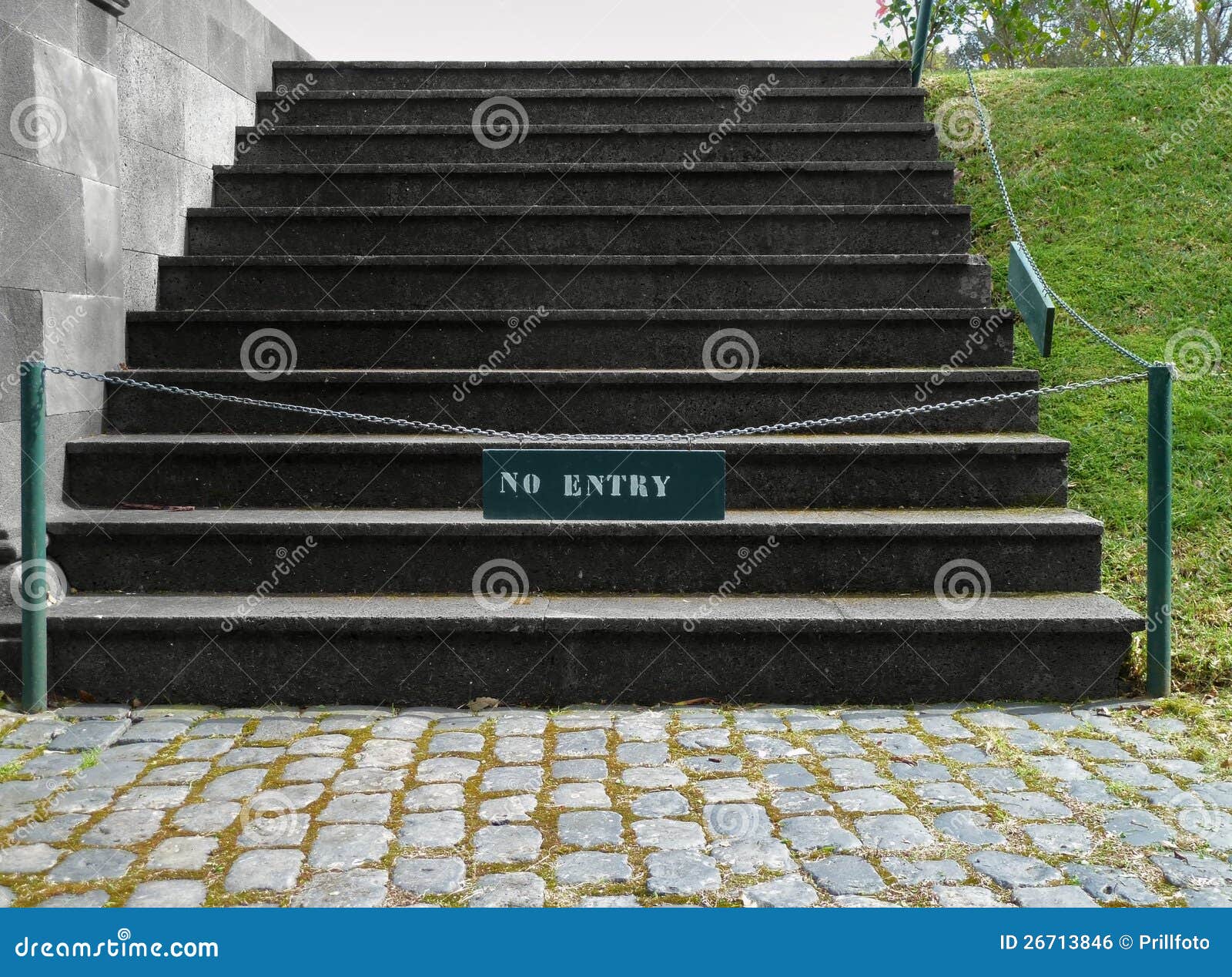 Closed stairway stock photo. Image of building, pavement - 26713846