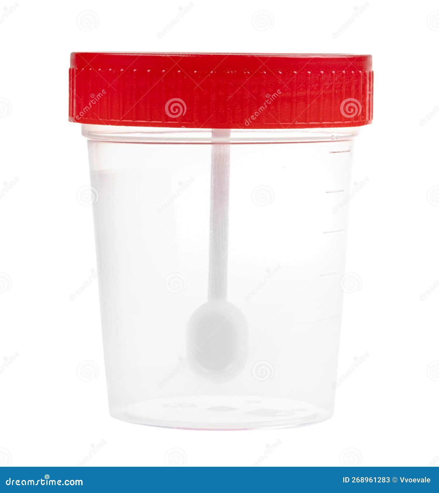 A Stool Sample Container For Fecal Tests In The Bathroom With A Roll Of ...