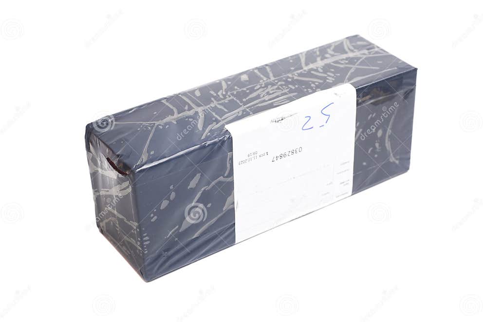 Closed and Taped Cardboard Box Stock Image - Image of recycling, taped ...