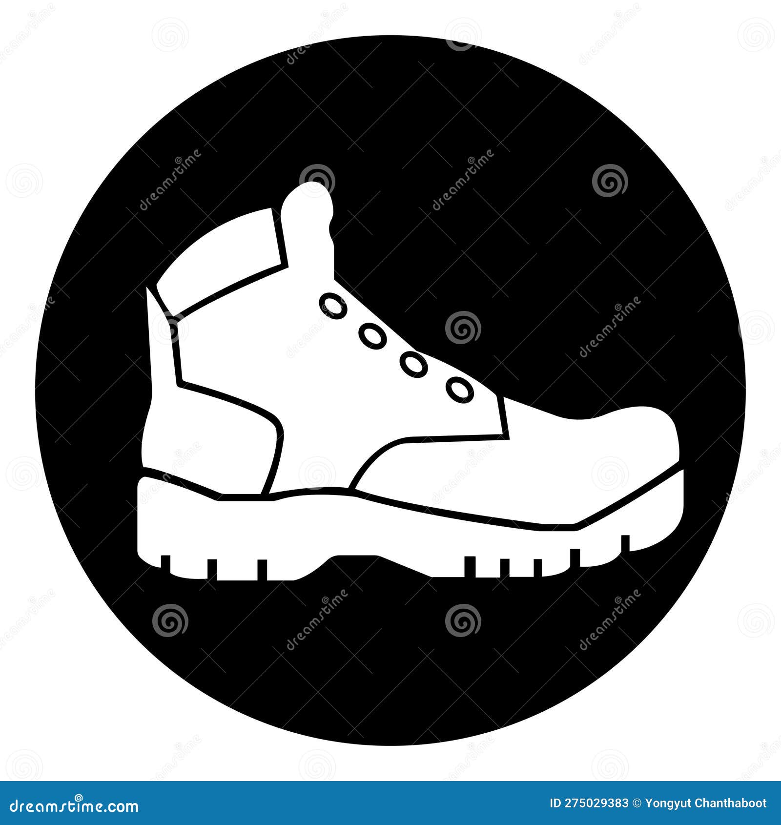 Closed Toe Shoes Required Symbol Sign, Vector Illustration, Isolate on ...