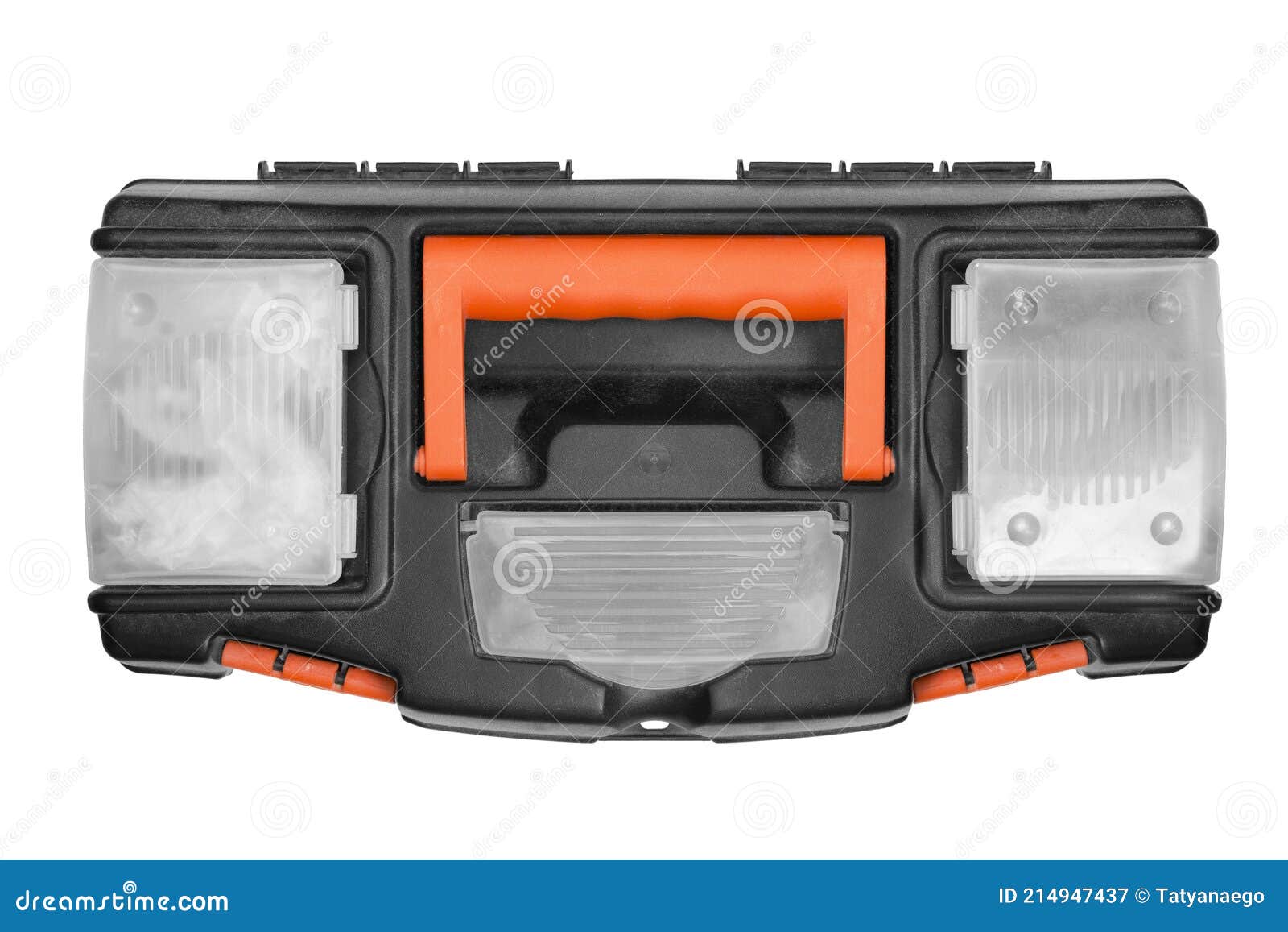 Closed toolbox isolated stock image. Image of toolbox - 214947437
