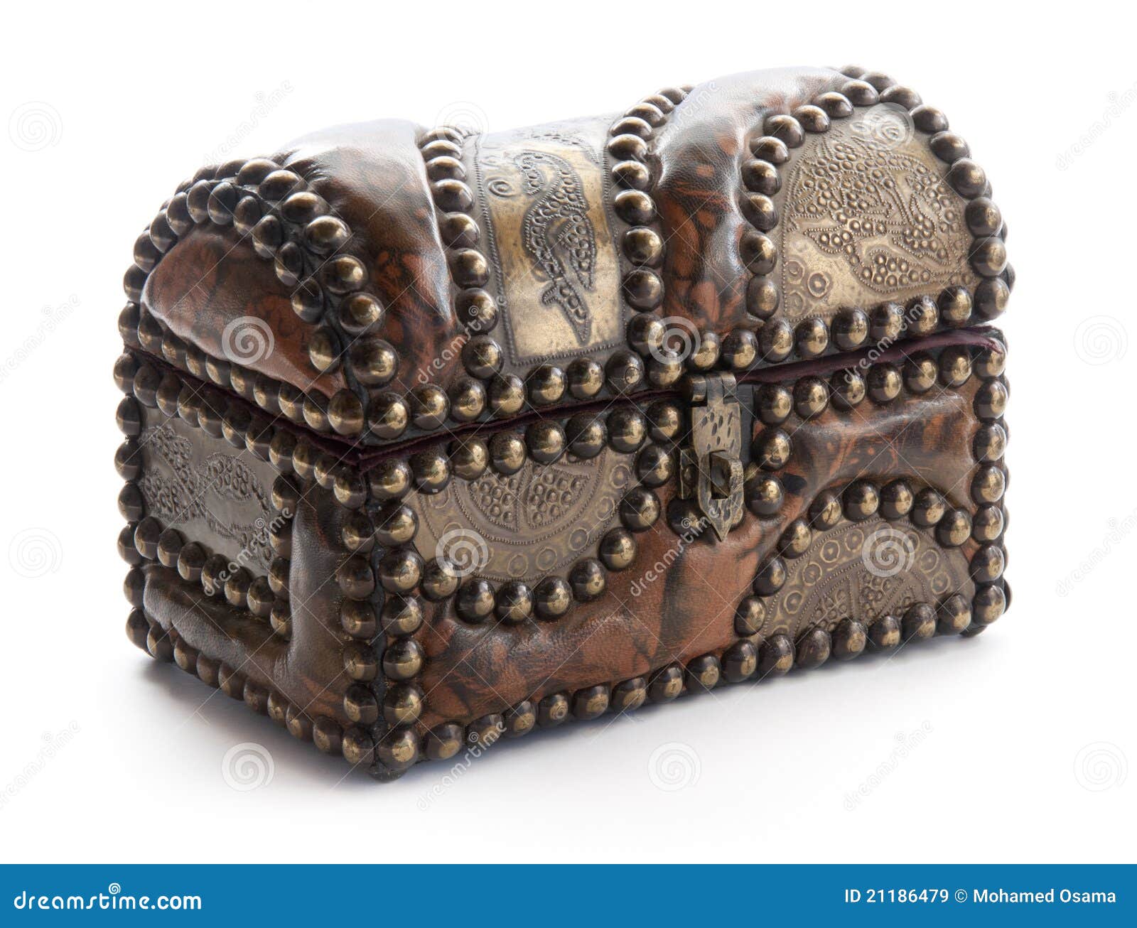 Closed Treasure Box stock image. Image of greed, carved - 21186479