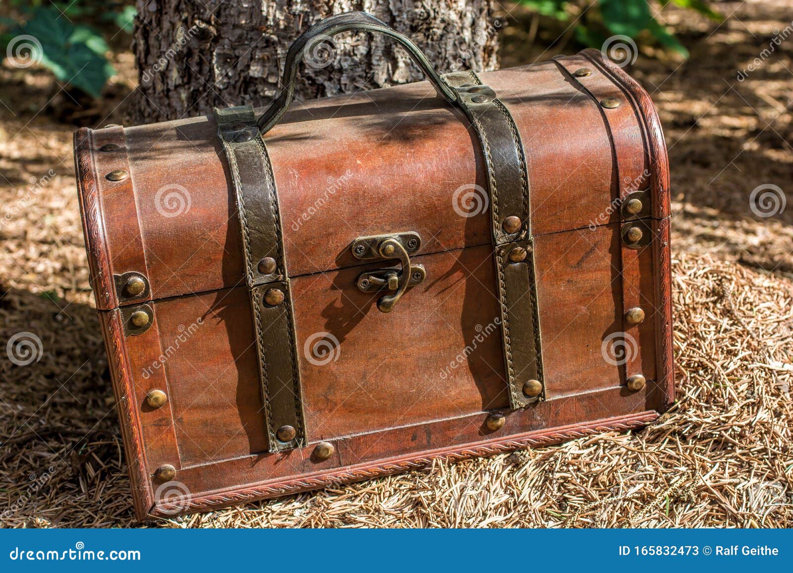 Valuable Old Treasure Chest Stock Image - Image of target, valuable ...