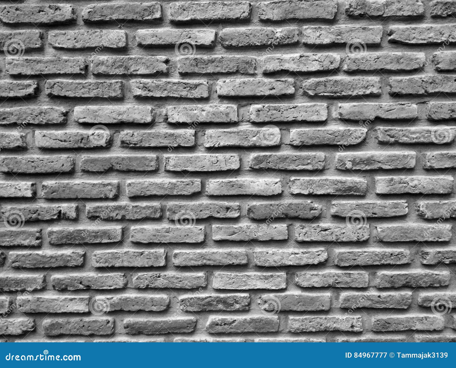 Closed Up Black and White Bricks Wall Texture Stock Image - Image of ...