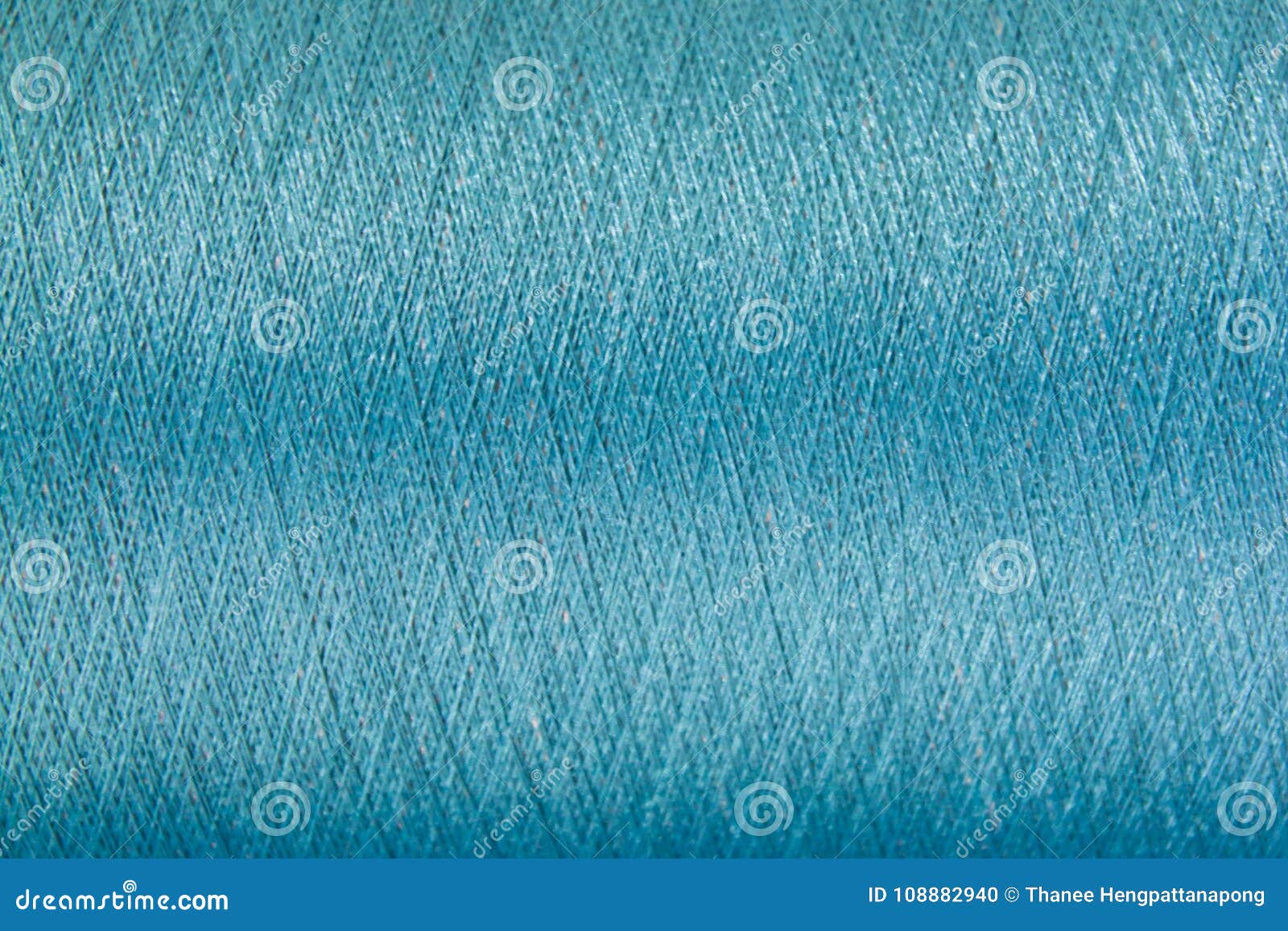 Closed Up of Blue Color Thread Texture Background Stock Photo - Image ...