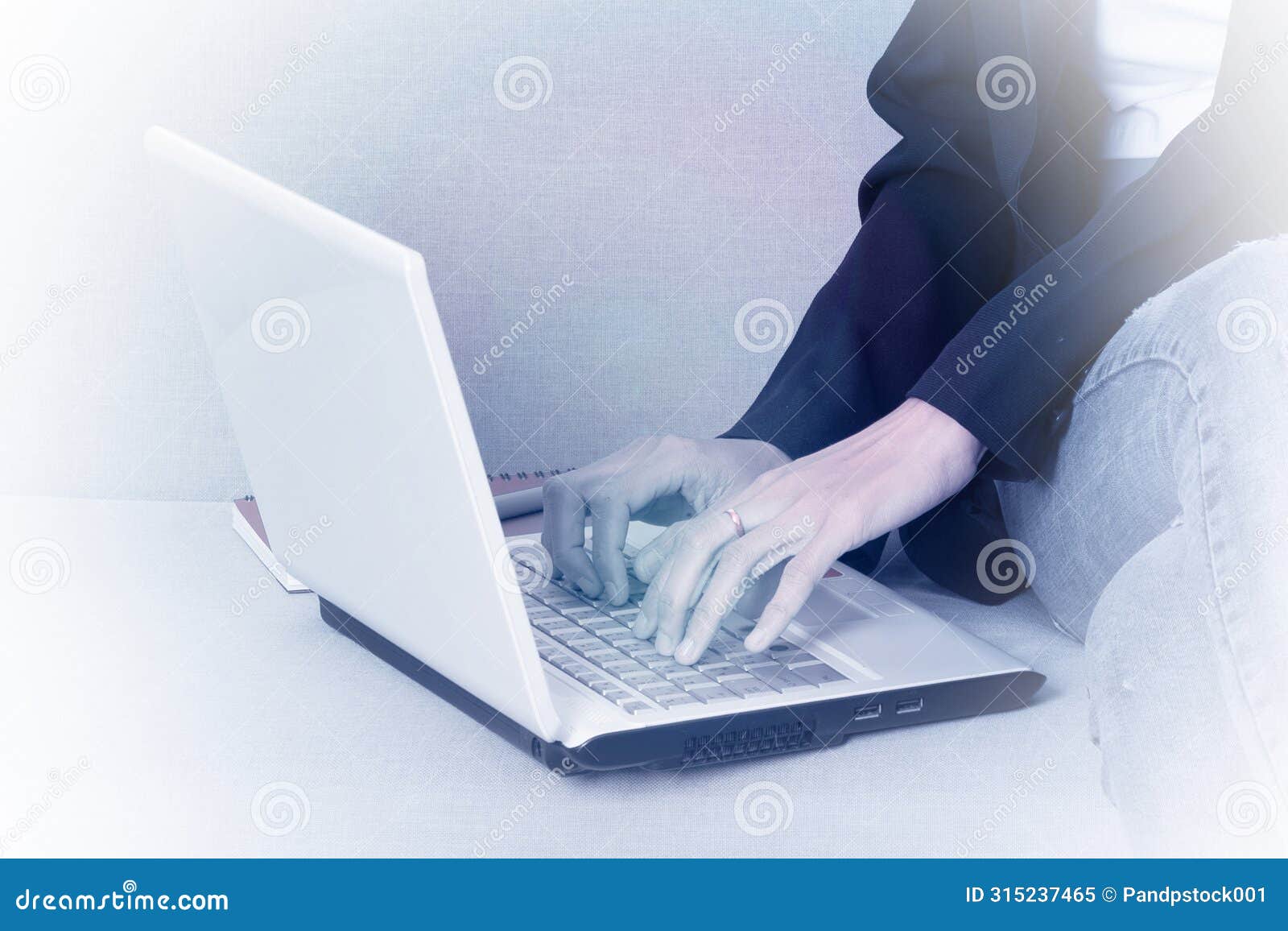 Closed Up Businesswoman Hand Working on Laptop Computer Stock Image ... Closed Up Businesswoman Hand Working on Laptop Computer Stock Image ...