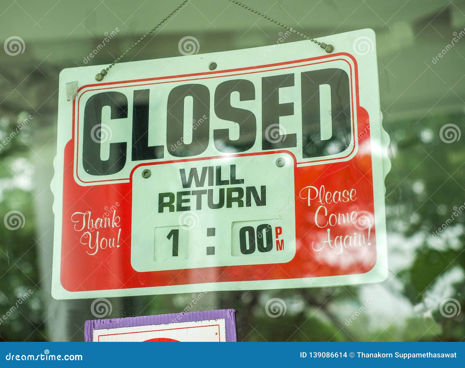 Will Return Sign Stock Photography | CartoonDealer.com #41008016
