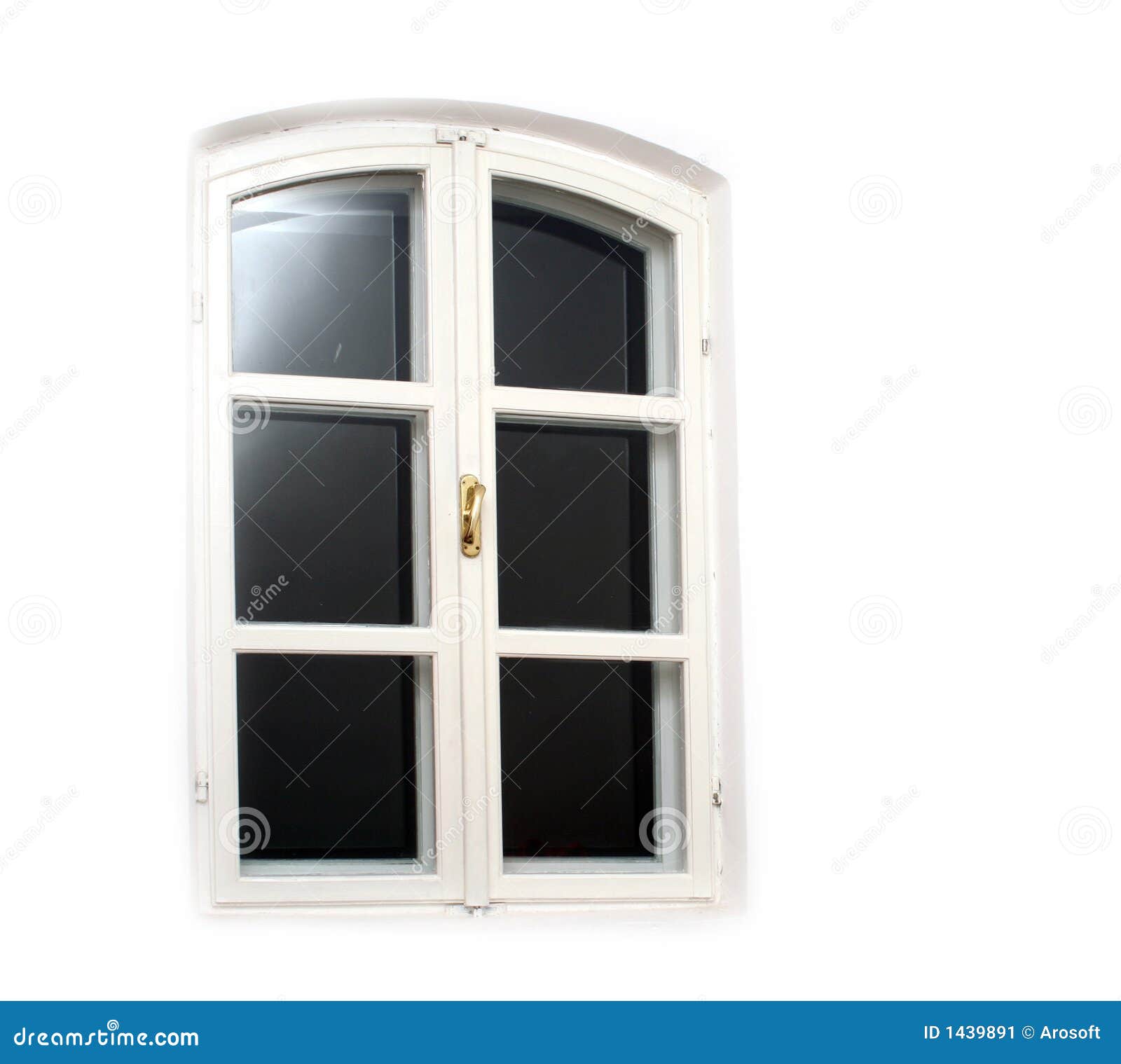 Closed window stock image. Image of handle, design, render - 1439891