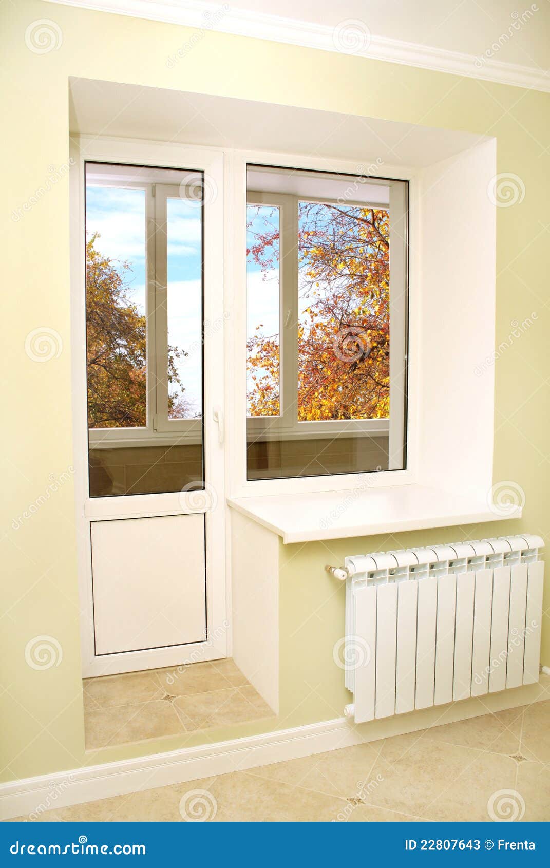 Closed window stock image. Image of renovation, front - 22807643