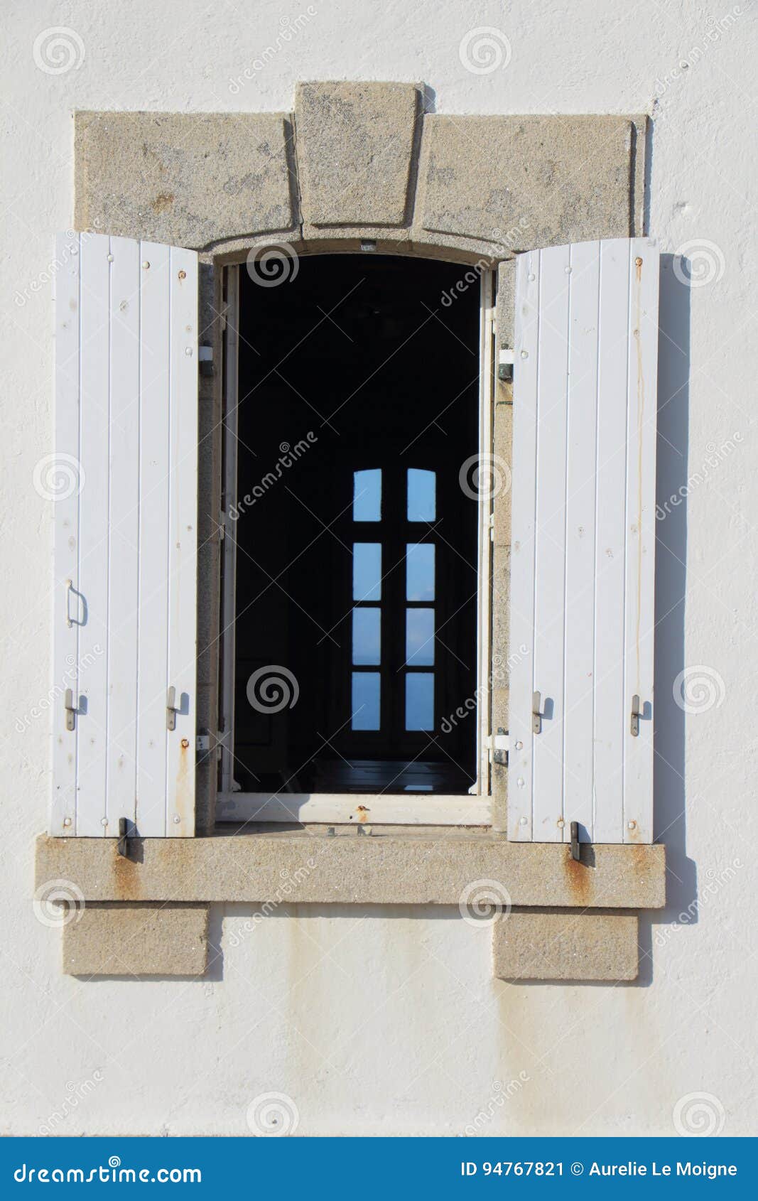 Closed Window in an Open Window Stock Image - Image of open, window ...