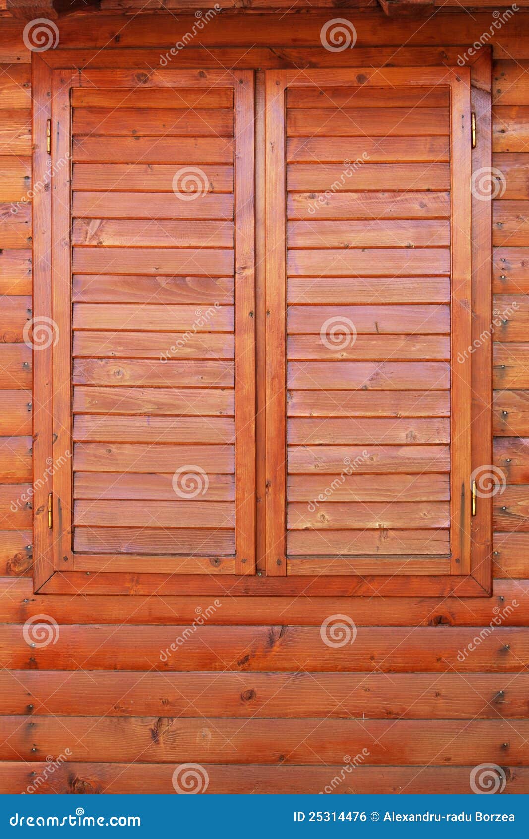 Closed wooden window stock photo. Image of estate, architecture - 25314476