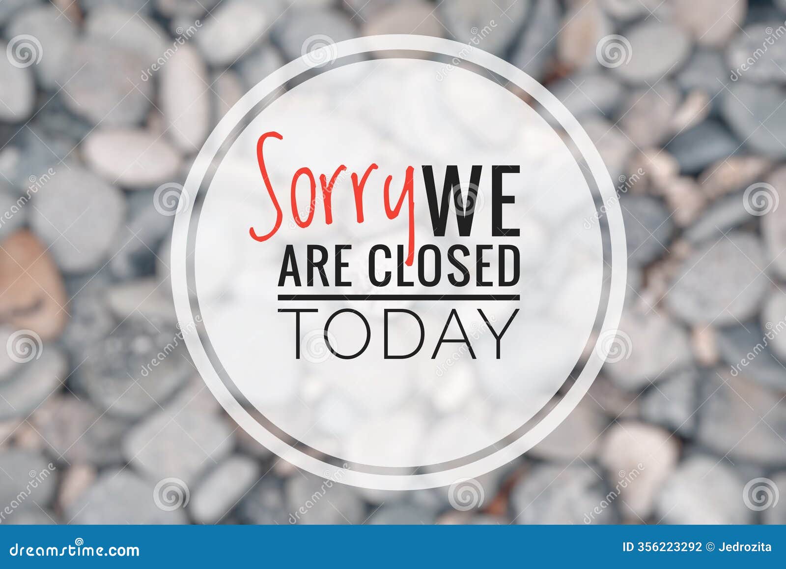 We are closed word signage stock photo. Image of background - 356223292