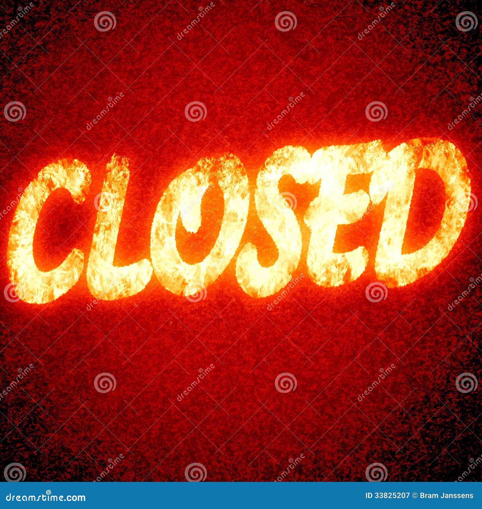 Closed stock illustration. Illustration of drawing, letters - 33825207