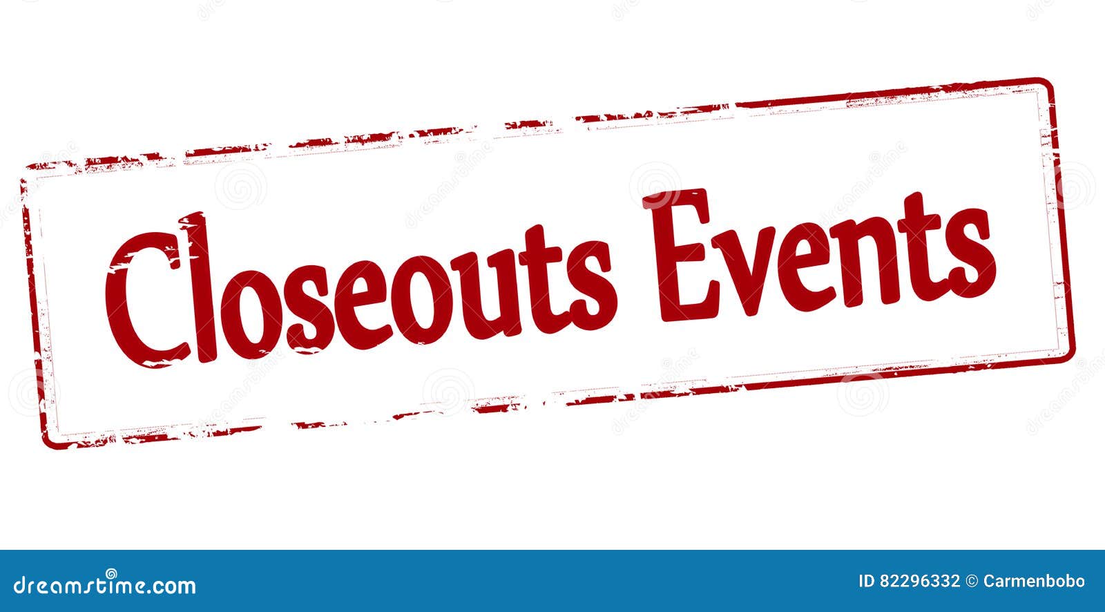 Closeouts events stock vector. Illustration of symbol - 82296332