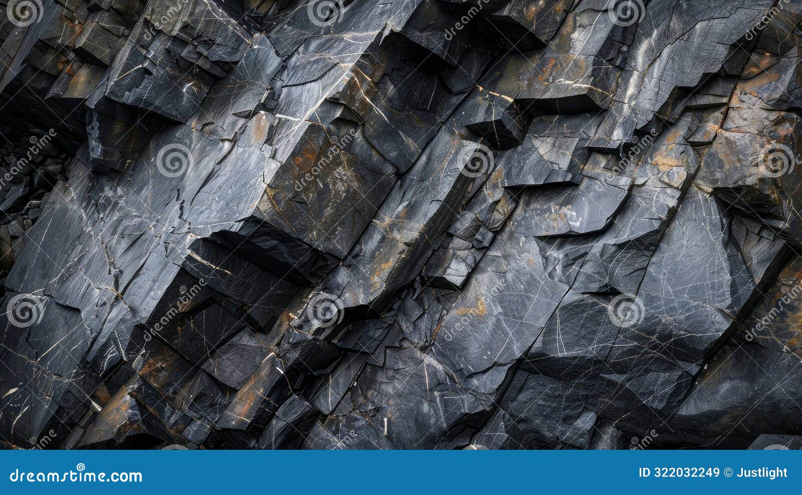 A Closer Look at this Jagged Rock Face Shows a Complex Network of Sharp ...