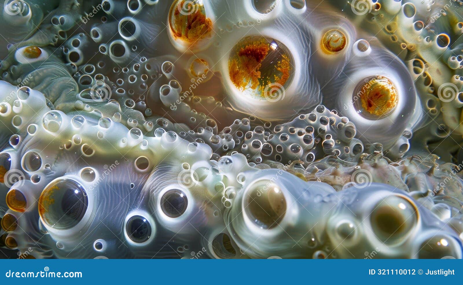 A Closer Look Reveals the Tiny Bubbles Ped within the Brinicle Adding ...