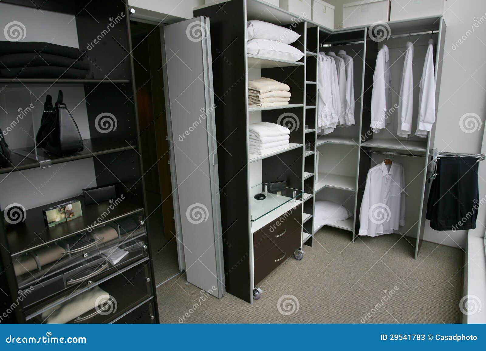 Closet stock image. Image of drawer, furniture, clothing - 29541783