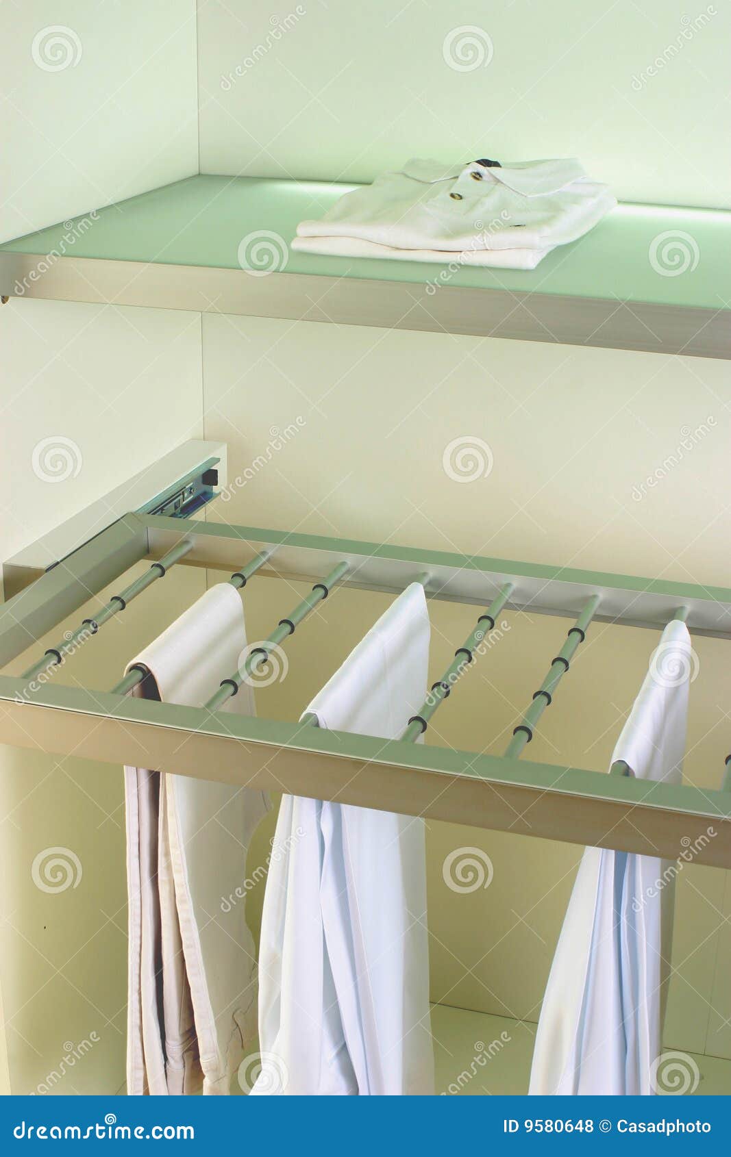 Closet stock photo. Image of organized, storage, inside - 9580648